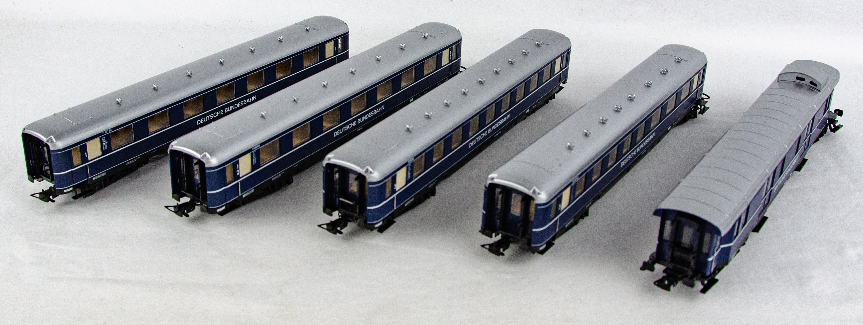 Liliput Rheingold Passenger Coach Austria 1:87 HO Scale Model - Etsy