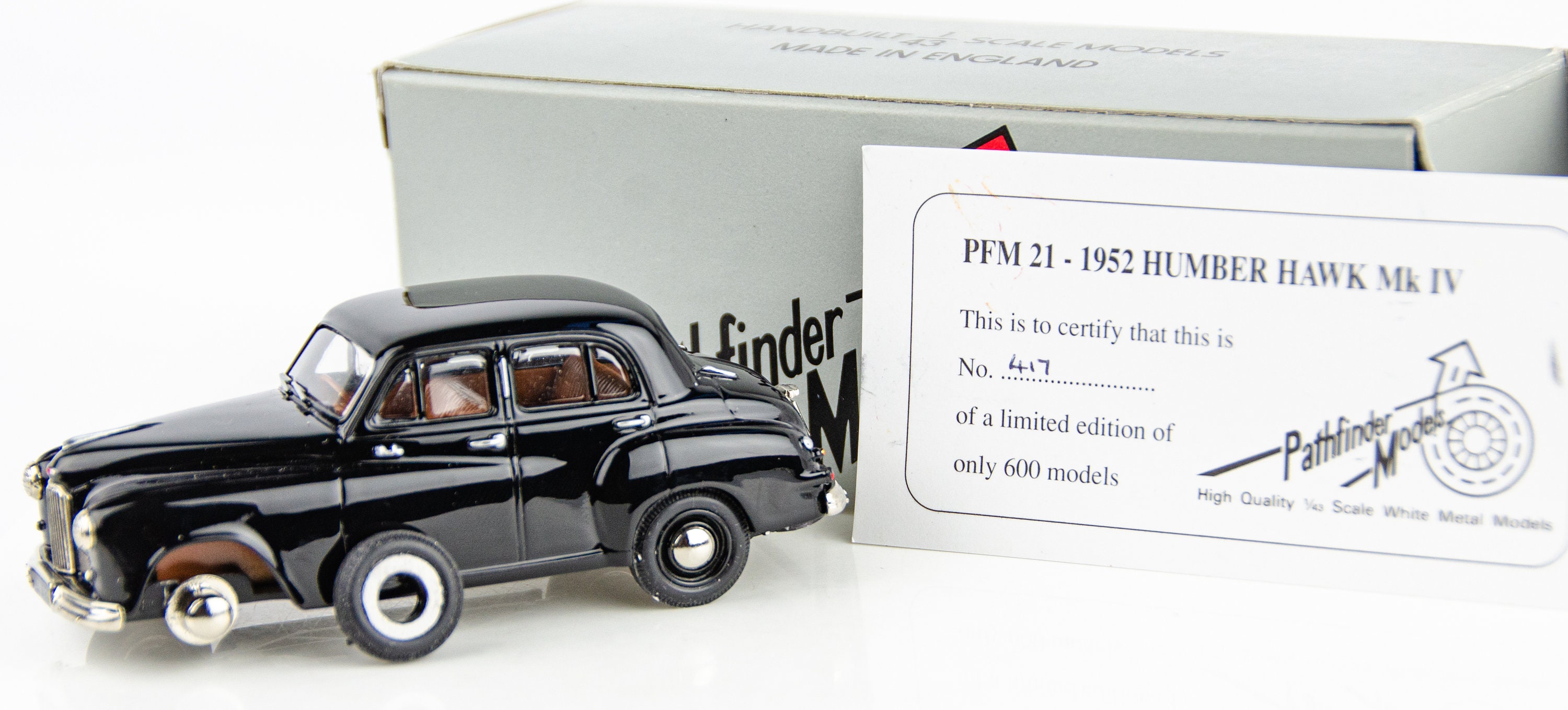Rare Pathfinder Models 1952 Humber Hawk MK IV PFM 21 Black | Etsy
