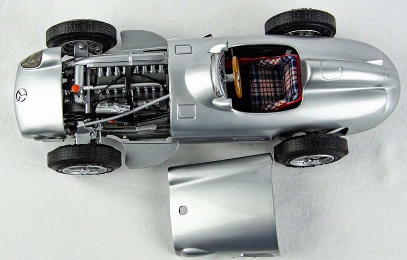 CMC 1954 Mercedes Benz W196 Monoposto Silver Arrow German 1:18 - Etsy