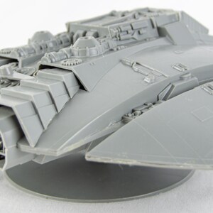 Rare Revell Battlestar Galactica Cylon Raider 85-3616 Plastic Model Kit ...