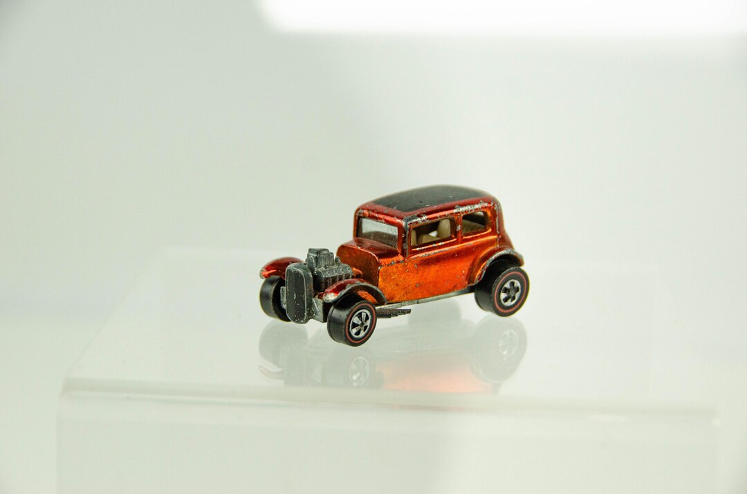 Hot Wheels Redline 1968 Classic 32 Ford Vicky Orange Spectraflame US - Etsy