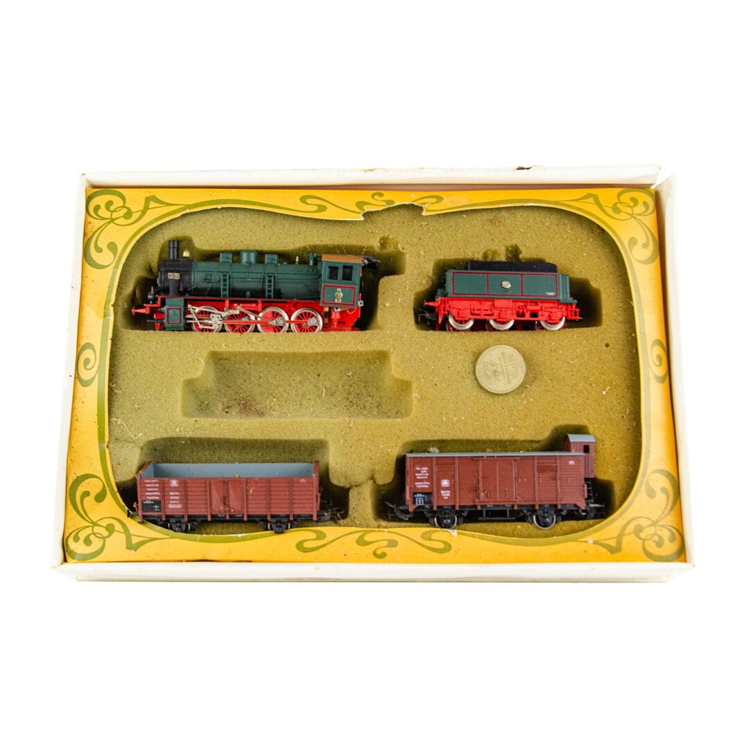 Piko 1:87 HO Scale Modellbahn Old Timer Model Train Locomotive Set - Etsy