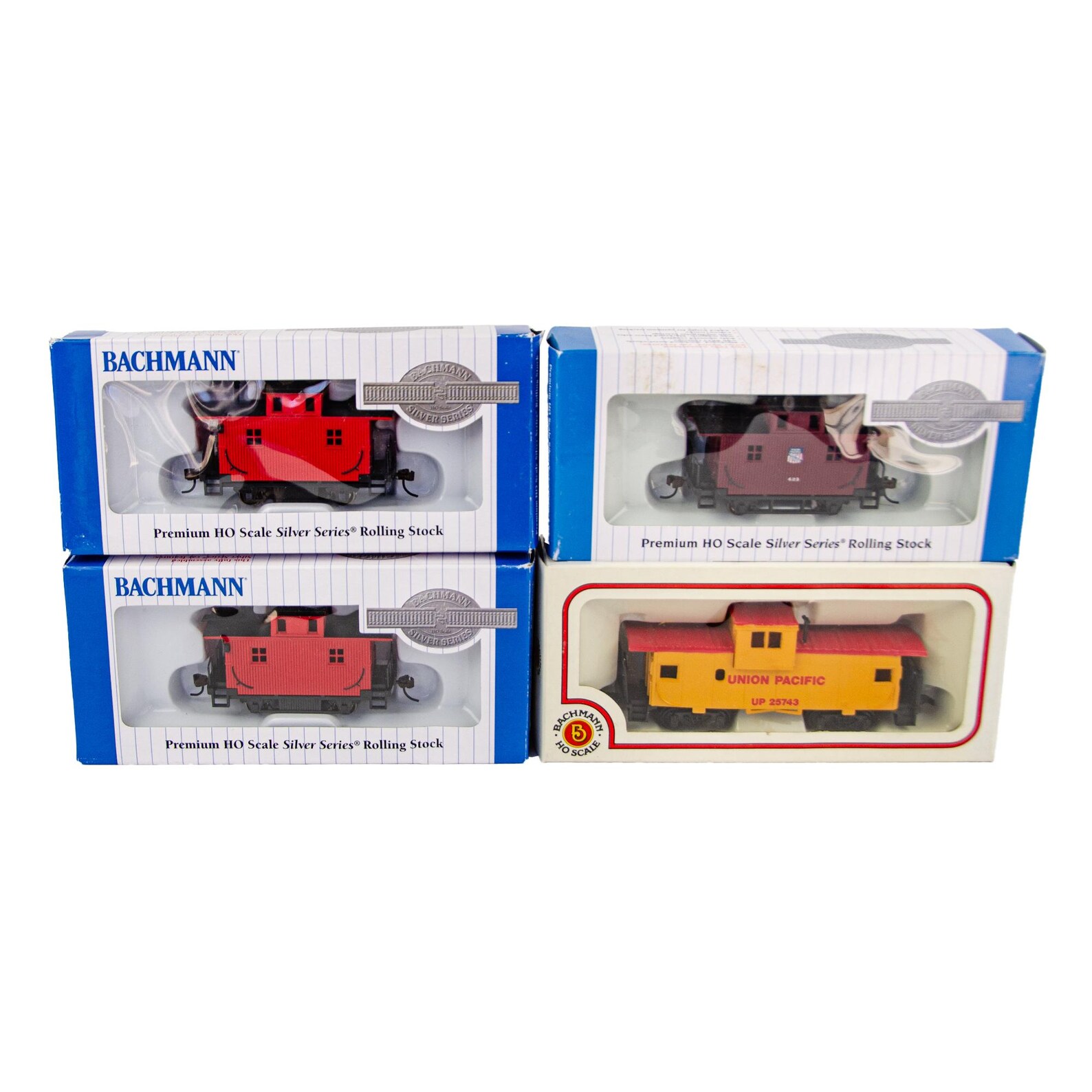 Bachmann Bobber Caboose Unlettered Union Pacific 1:87 HO Scale Train ...