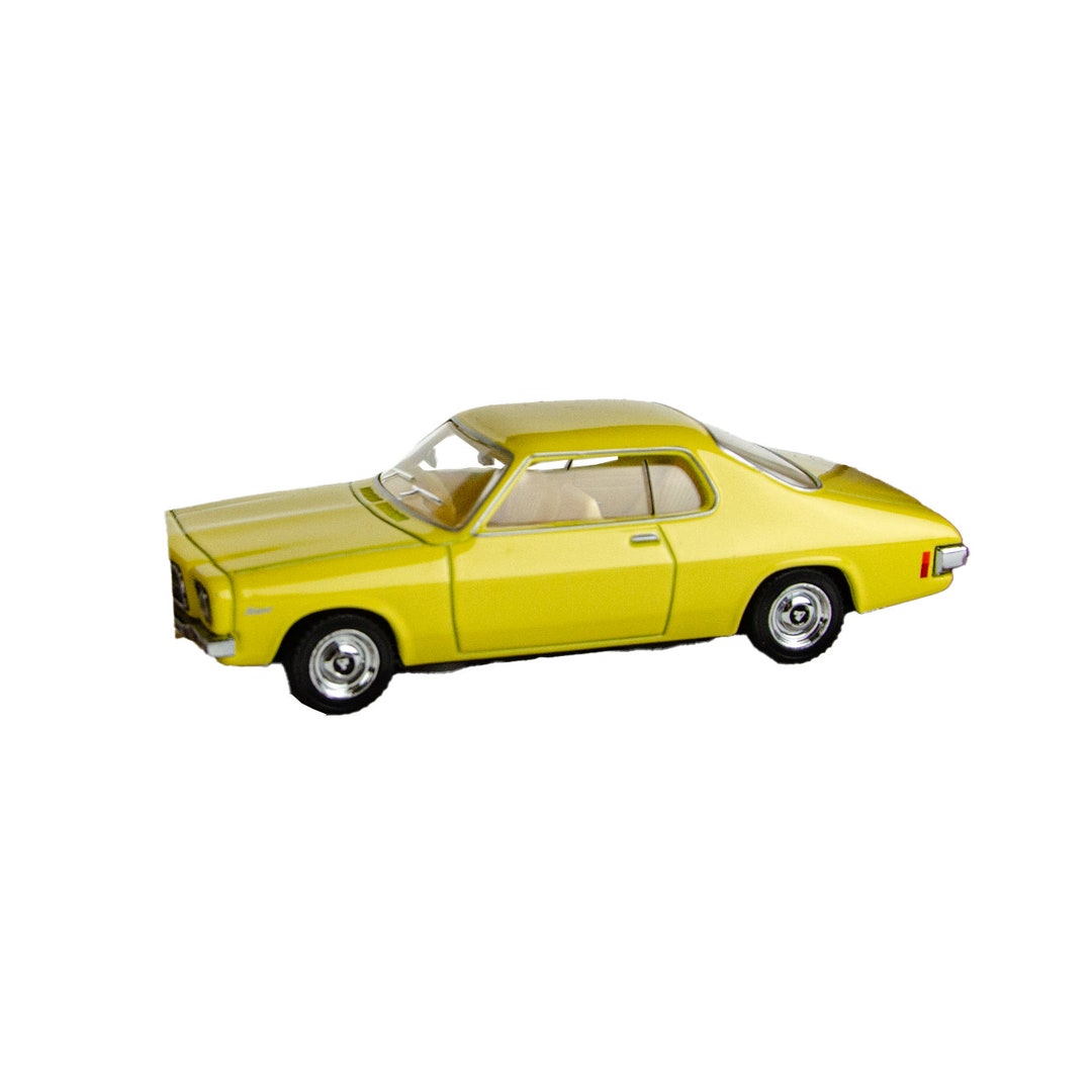Trax TR18 1971 Holden HQ Monaro Coupe Yellow 1:43 Scale Diecast Model ...