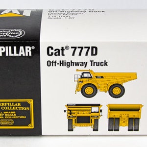 Classic Construction Models Brass CAT 777D Off-highway Truck - Etsy