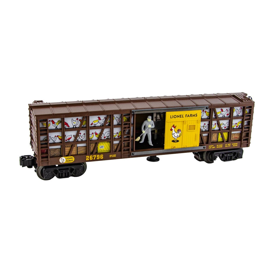 Lionel 6-26796 Lionel Farm Poultry Dispatch Car 1:48 O Scale Model ...