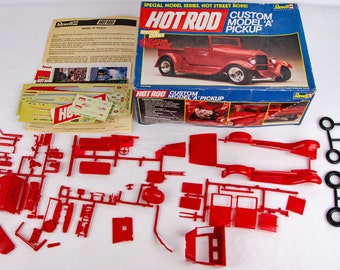Revell Hot Rod Custom Model A Pickup 1/25 Model Kit 1986 - Etsy