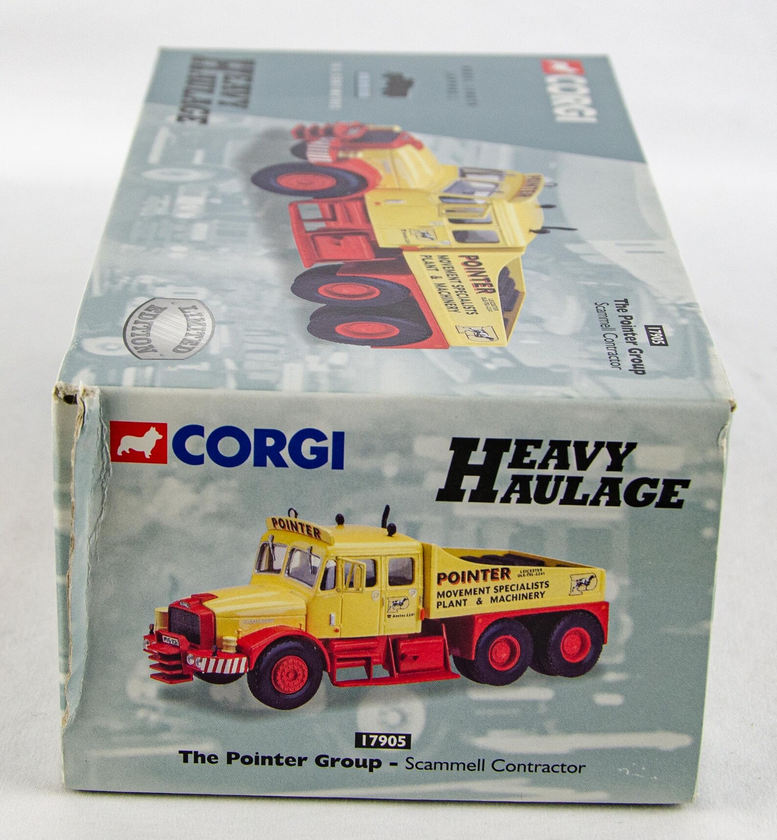 Corgi Heavy Haulage Pointer Scammell Contractor Truck Diecast Model 1: ...