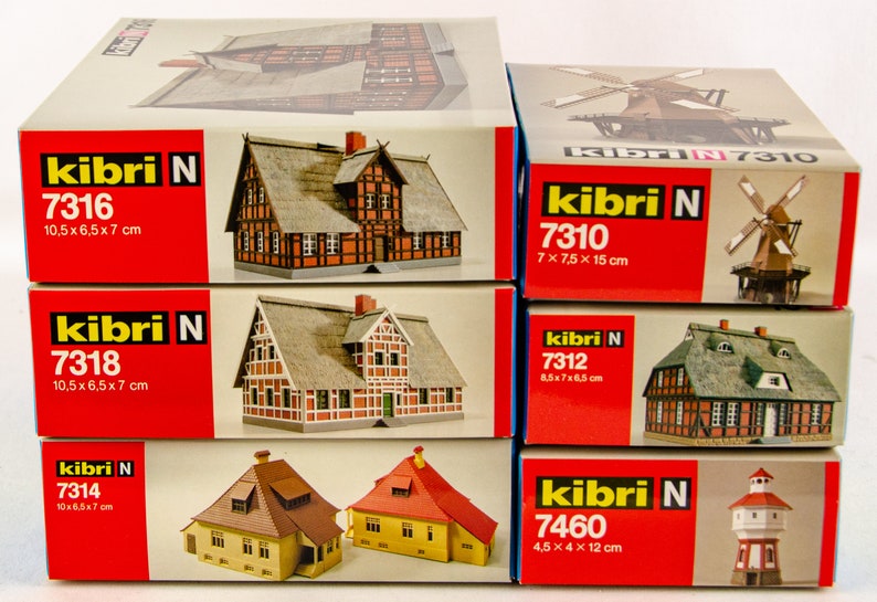 Rare Kibri 7319 Countryside House Town Layout N Scale Model - Etsy
