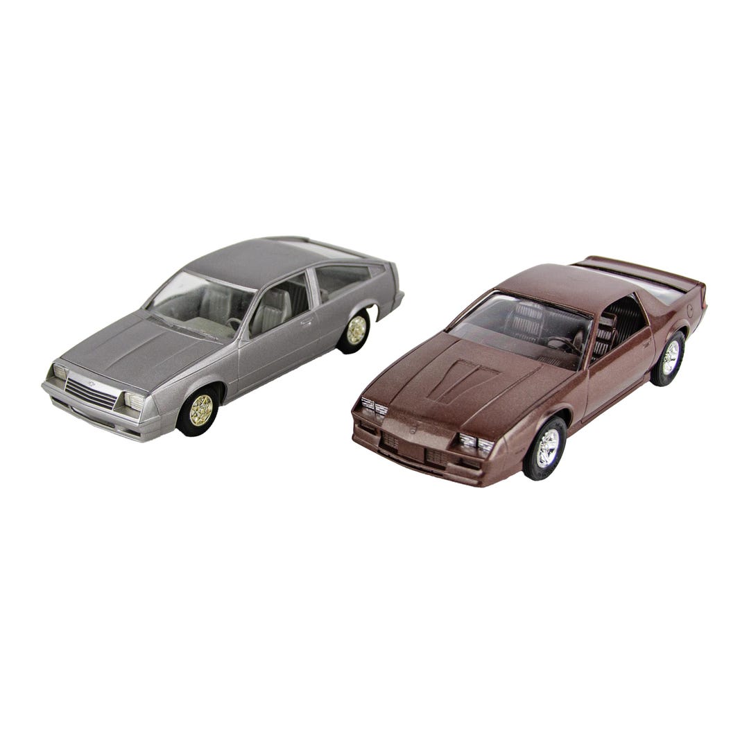 AMT ERTL Chevrolet Cavalier & Camaro Z28 Dealer Promo 1:25 Model Car 2P ...