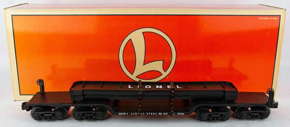 Vintage 1998 Lionel 6-26971 16 Wheel Depressed-center Flatcar | Etsy