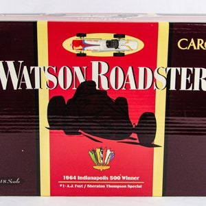 Carousel 1 1:18 Scale Watson Roadster 1964 AJ Foyt Indy 500 Diecast ...