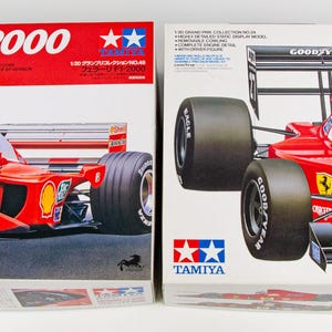 Tamiya 1/20 Ferrari Grand Prix Formula 1 Model Car Lot F1-2000 F189 ...