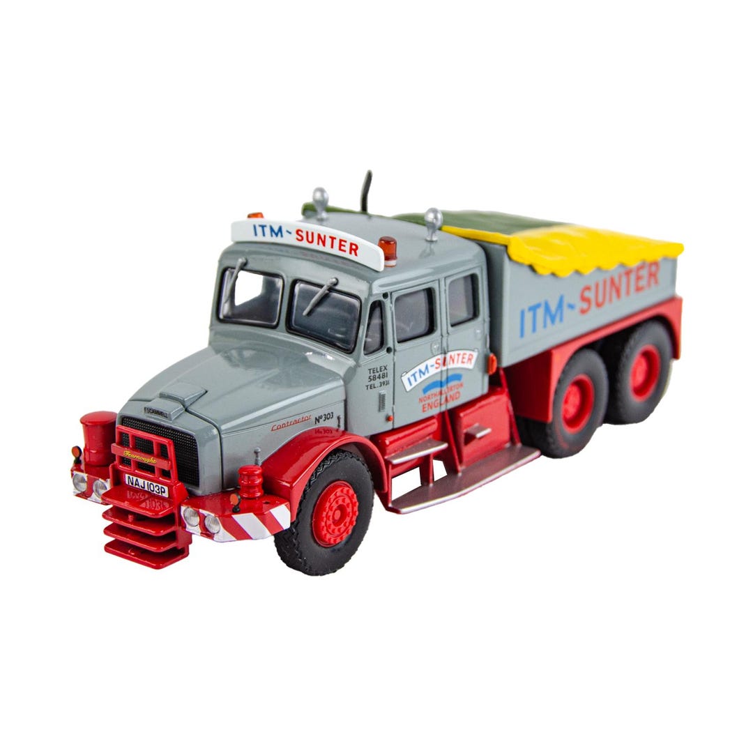 Corgi 1:50 Heavy Haulage Scammell Contractor Sunters Diecast Model ...