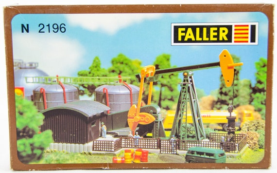 Faller N Scale Oil Rig & Pump Model Train Building Kit 2196 - Etsy