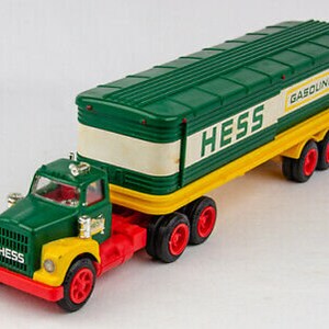 Vintage 1975 Hess Box Trailer With Oil Barrels & Original Box - Etsy
