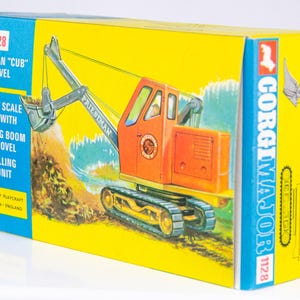 Vintage Corgi Major Toys 1128 Priestman cub V Excavator Shovel Diecast ...