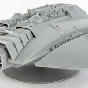 Rare Revell Battlestar Galactica Cylon Raider 85-3616 Plastic Model Kit ...