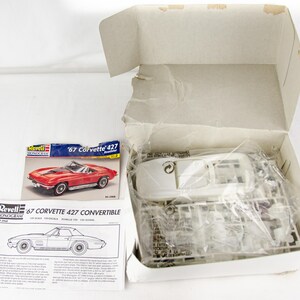 Amt Revell Mpc Chevrolet Corvette Camaro 1 25 Scale Model Car Kits 3p