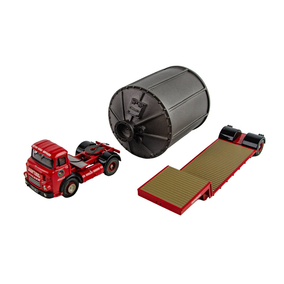 Corgi British Service CC11605 Leyland Comet Low Loader & Load 1:50 ...