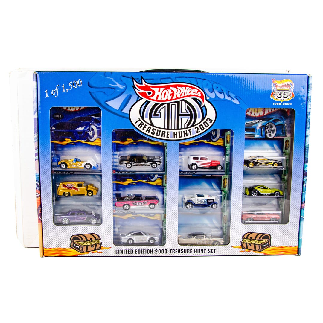 Hot Wheels RLC 2003 Super Treasure Hunt Set Limited to 1500 - Etsy