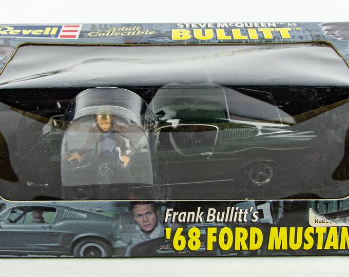 Revell Frank Bullitt's 1968 Ford Mustang 1:25 Scale Diecast Model Car W ...