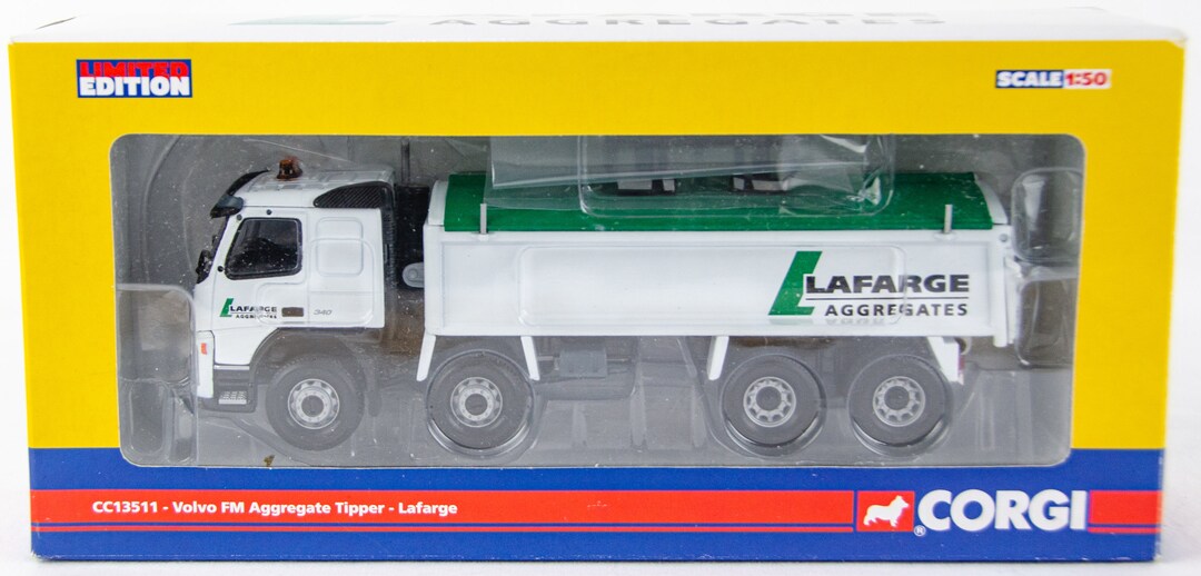 Rare Corgi 1:50 Scale Volvo Lafarge Aggregate Tipper Diecast - Etsy