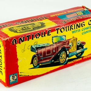 SSS Toys original Box 1908 Ford Convertible Touring Car Friction ...