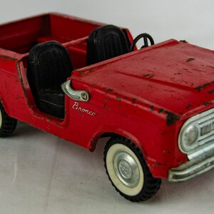 Vintage 1950s Nylint Ford Bronco Fire Chief Truck - Etsy