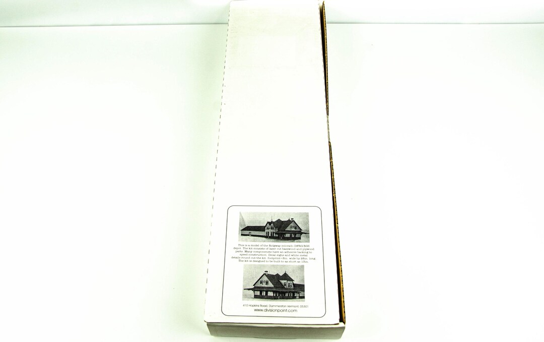 Banta Model Works S Scale Ridgway Depot Colorado D&RG/RGS Laser Cut ...