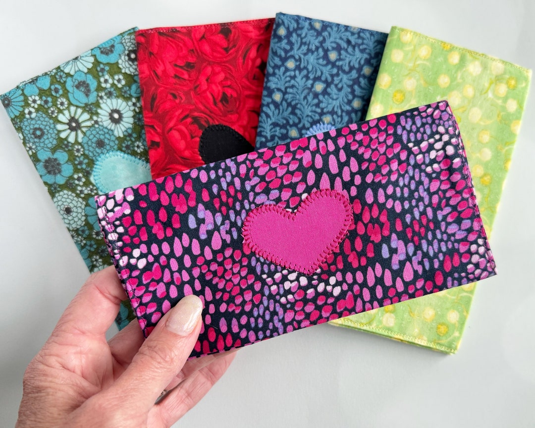 Heart Checkbook Wallet, Checkbook Cover for Woman, Cute Checkbook Cover ...
