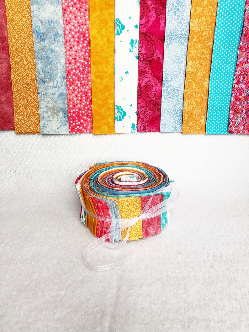 Jelly Roll for Quilting Jelly Roll Precuts Fabric Jelly - Etsy