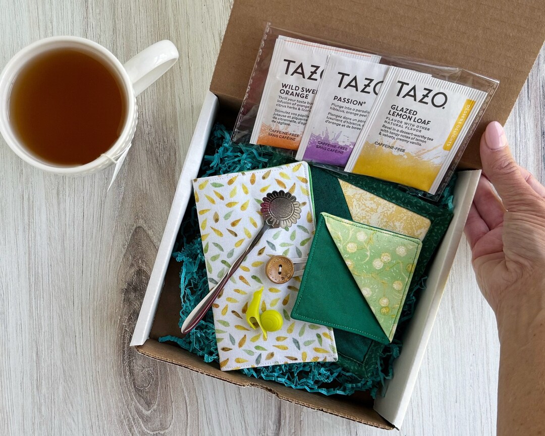 Unique Tea Gift Box Themed for Tea Drinkers and Tea Lovers, Gift Basket ...