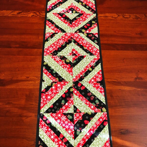 Quilt Snowflake Table Runner Patterns - Etsy