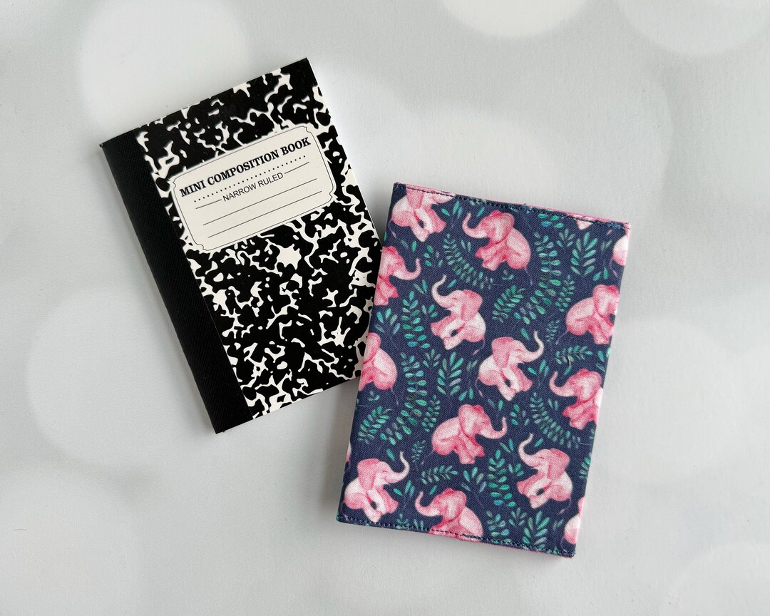 Mini Composition Notebook Cover for Notetaking, Pocket Notebook ...