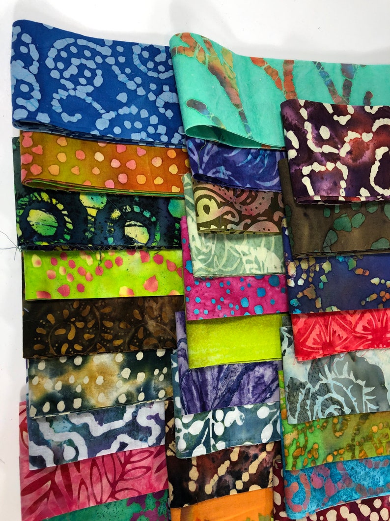 Fabric Jelly Roll Batik Jelly Roll Jelly Roll Fabric Batik - Etsy