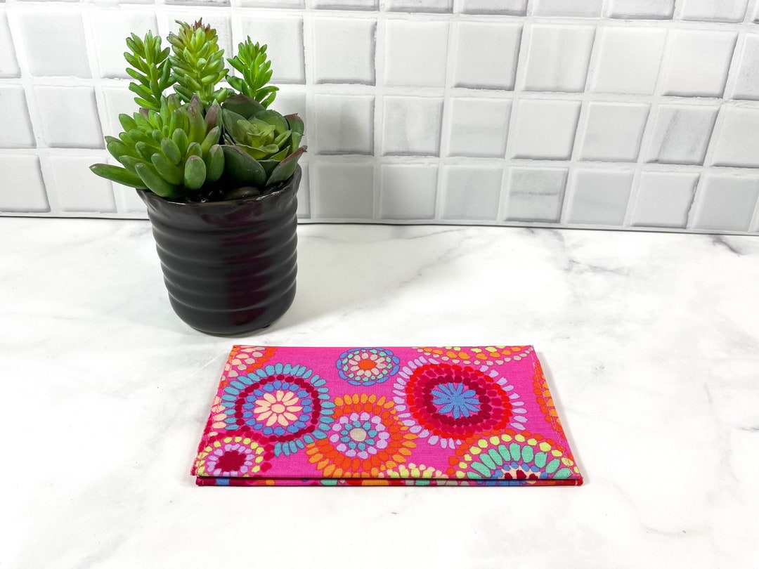 Fabric Checkbook Cover, Checkbook Cover for Duplicate Check, Colorful ...