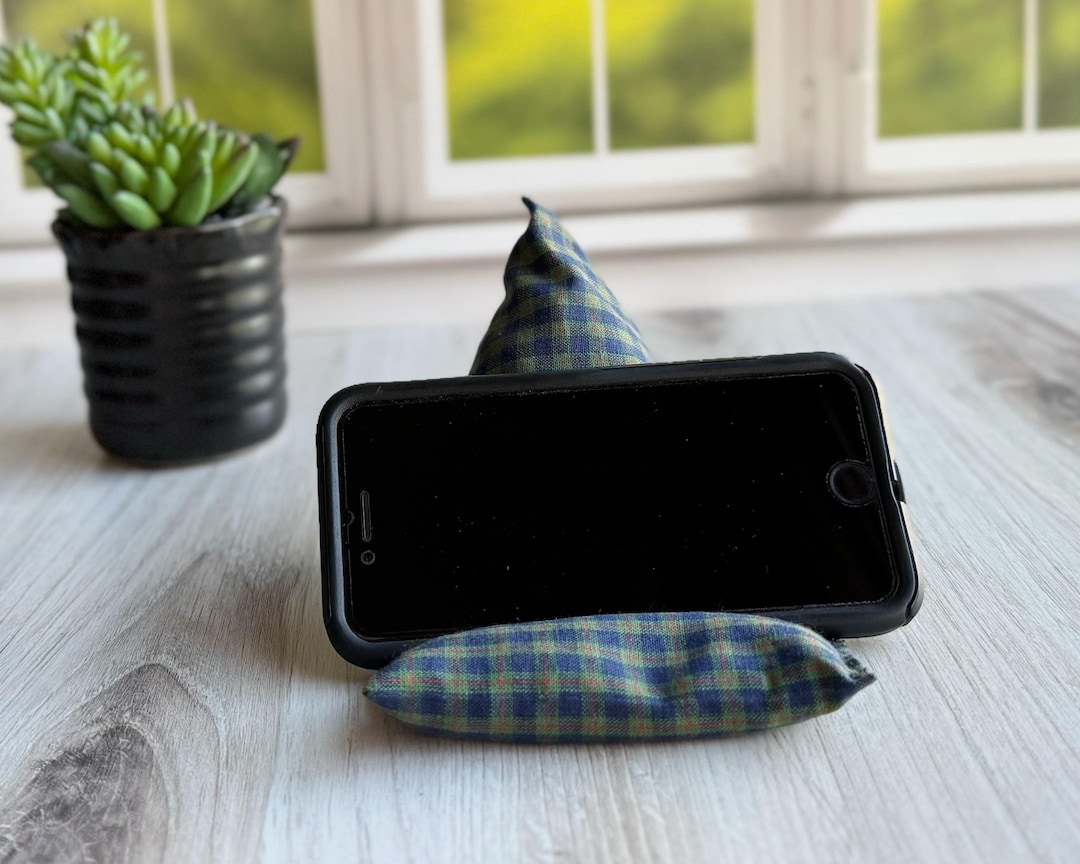 Mens Cell Phone Stand for Desk, Phone Wedge Pillow, Corporate Gift ...