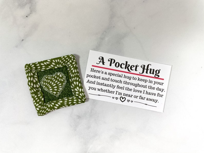 Pocket Hug Token Sending A Hug Long Distance Love Gift - Etsy