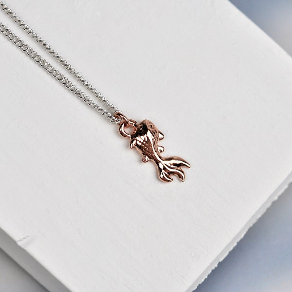 Two Fish Symbol Necklace - Etsy