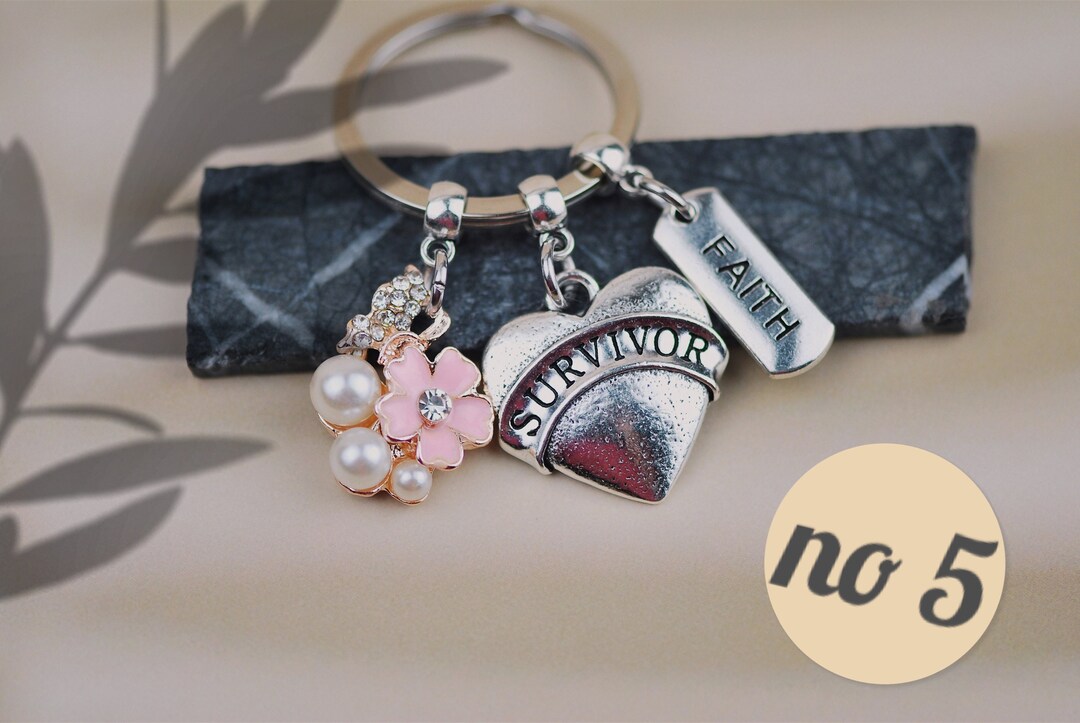 Cancer Survivor Key Chain, Cancer Survivor Keyring, Cancer Remissions ...