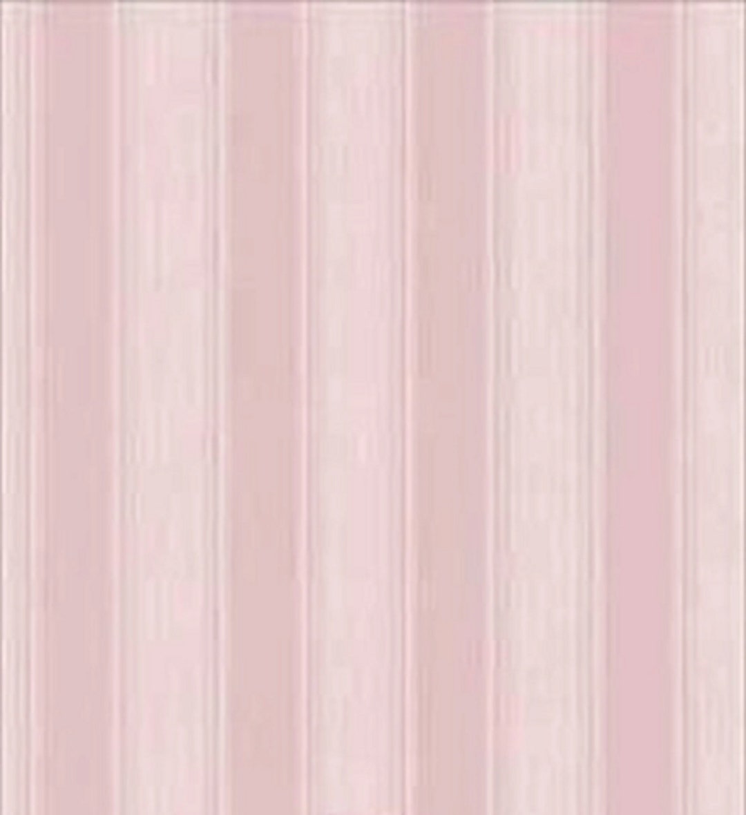 Dollhouse Miniature 1:12 Scale Wallpaper Rose Hill Stripe Pink - Etsy