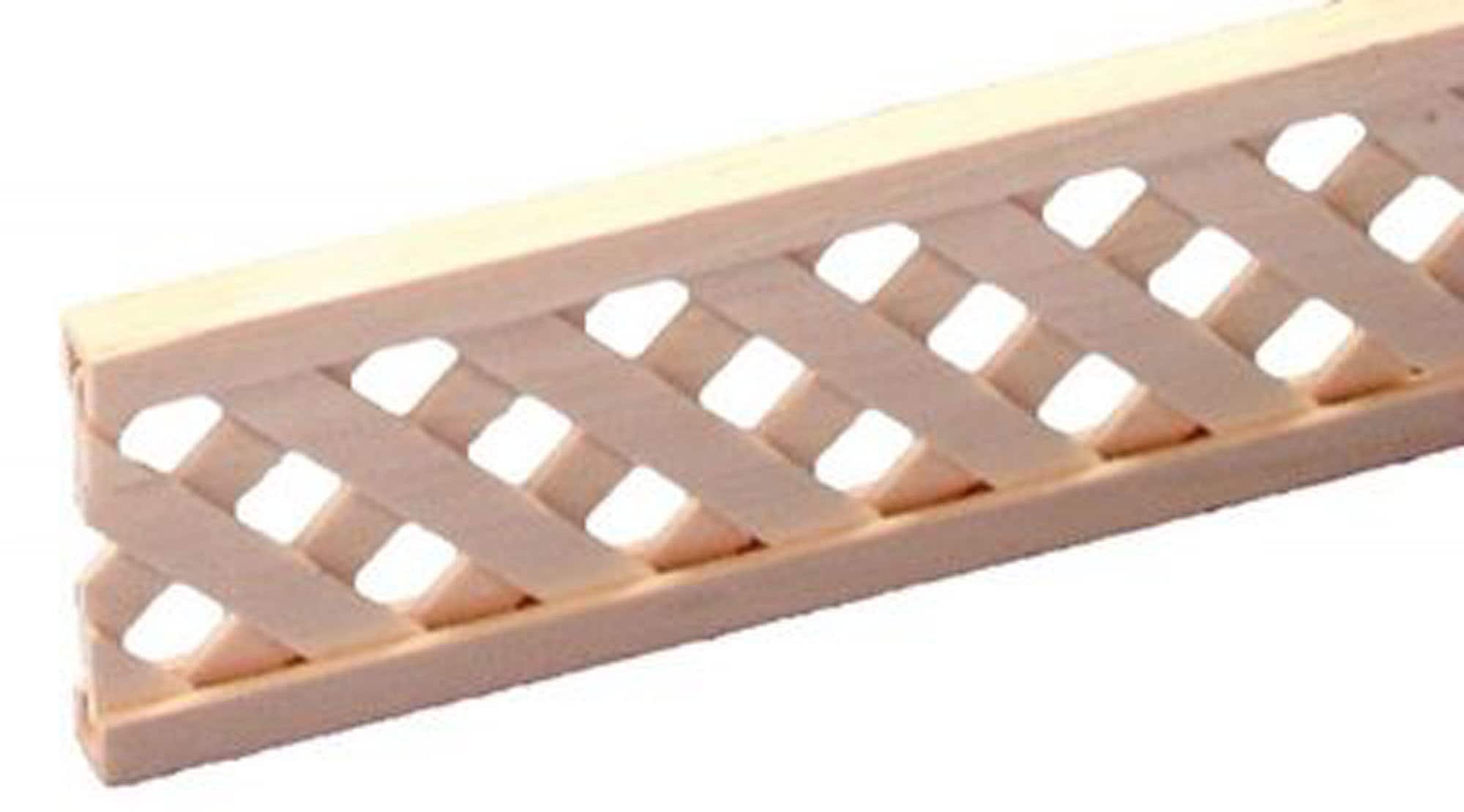 Dollhouse Miniature Wood Porch Lattice Panel - Etsy