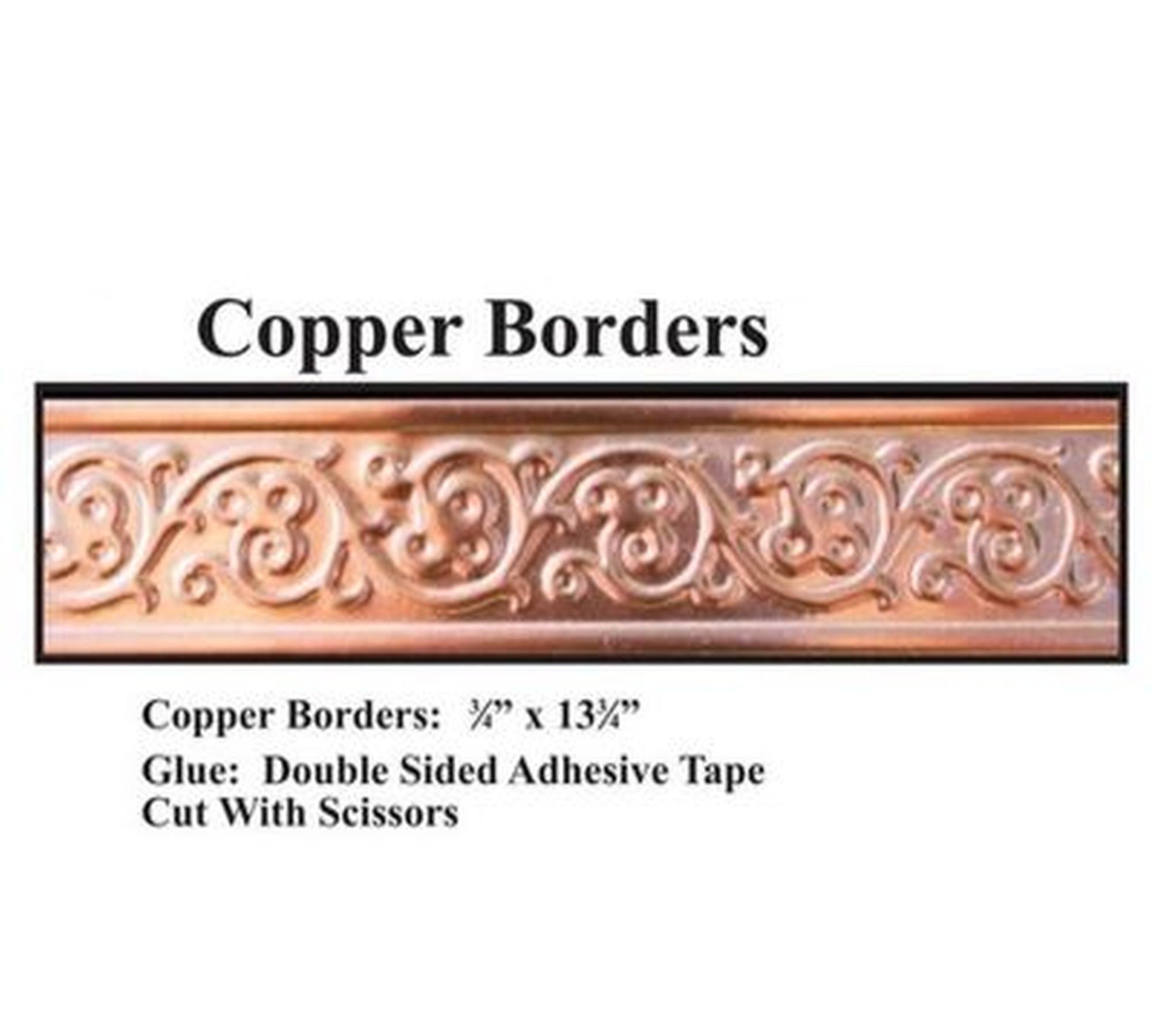 Dollhouse Copper Decorative Border by World Model - Etsy