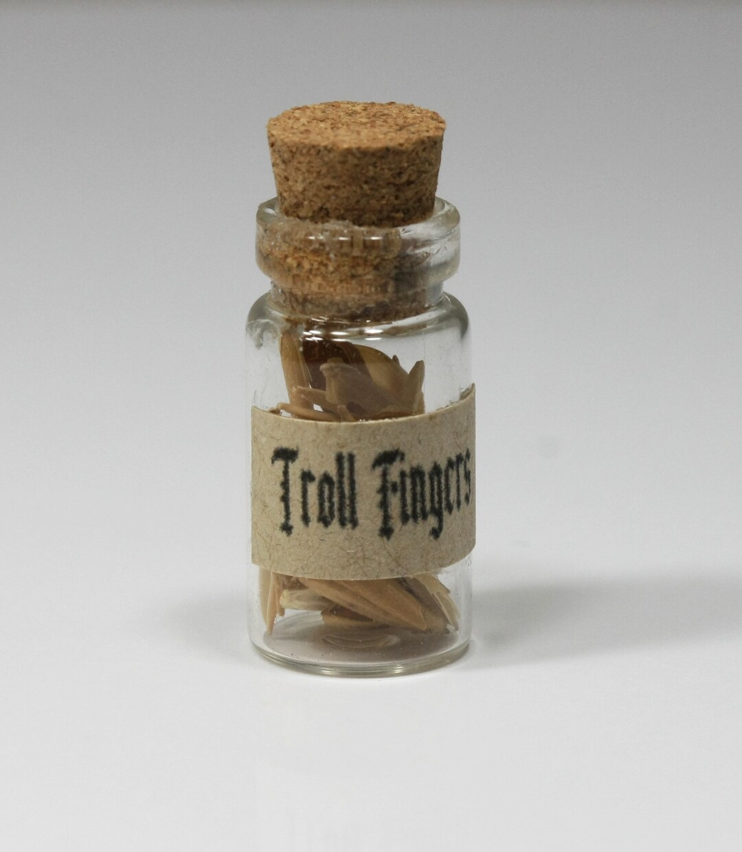 Dollhouse Miniature Vintage Style Glass Bottle of Troll Fingers for ...