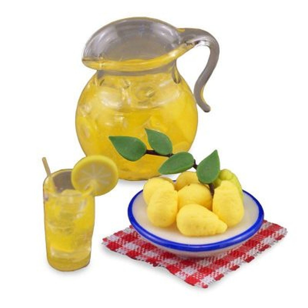Dollhouse Miniature Fresh Lemonade Set by Reutter Porcelain - Etsy