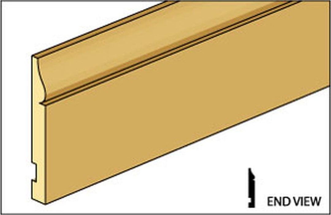 Dollhouse Miniature Unfinished Baseboard Molding by Classics - Etsy