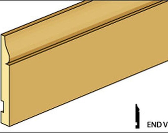 Dollhouse Miniature Unfinished Baseboard Molding by Classics - Etsy