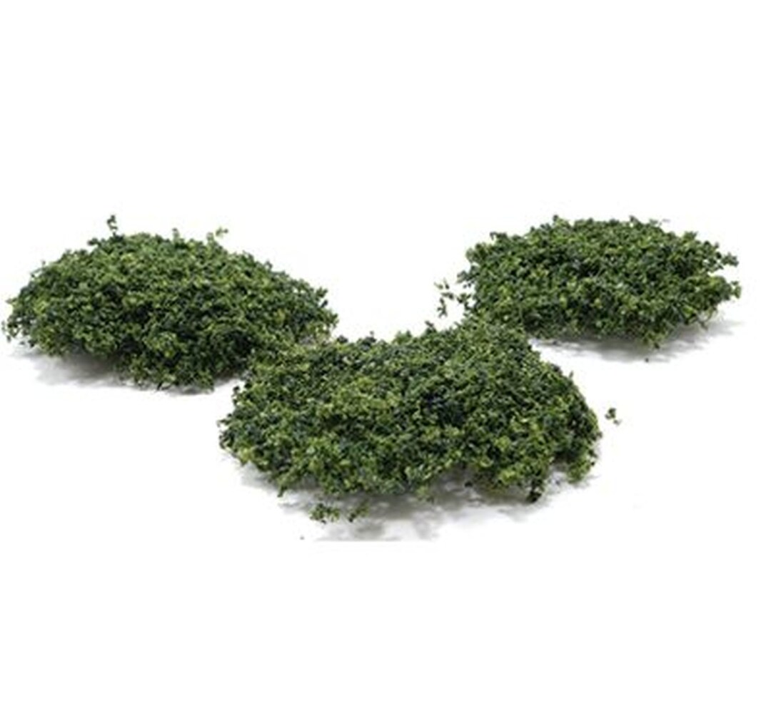 Dollhouse Miniature Wild Bushes in Medium Green by Creative Accents 20 ...
