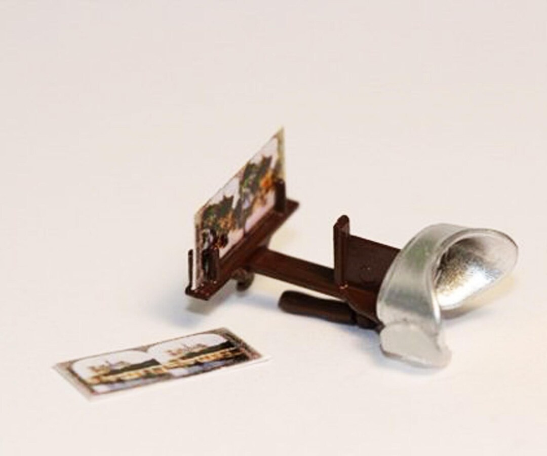 Dollhouse Miniature - Vintage Look Stereoscope by Chrysnbon - Etsy
